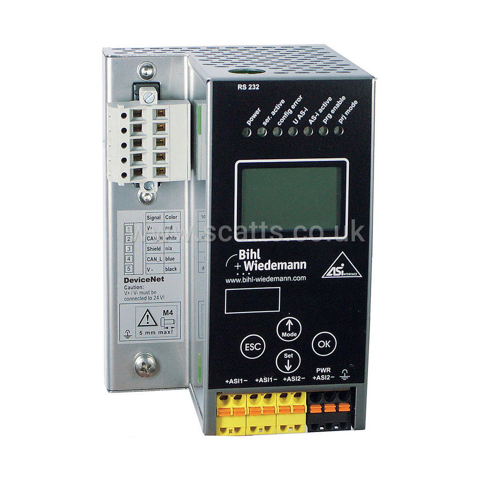 BWU1820 | BIHL & WIEDEMANN | DNET GATEWAY-2 MASTER/1 PSU