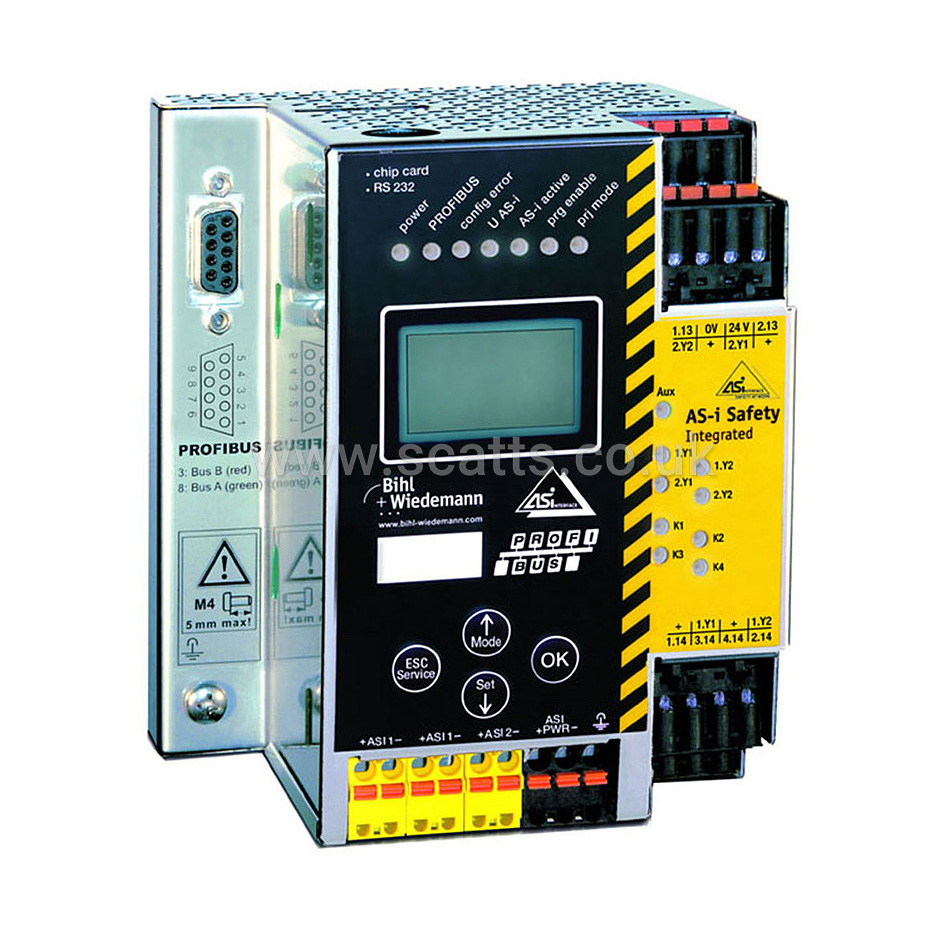 BWU2002 | BIHL & WIEDEMANN | PROFIBUS GATEWAY+SAFETY MONITOR