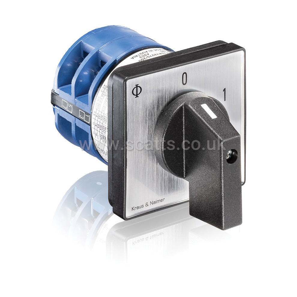 C26A208620E | KRAUS & NAIMER | PANEL MTG 4POS ON/OFF SW.90DEG