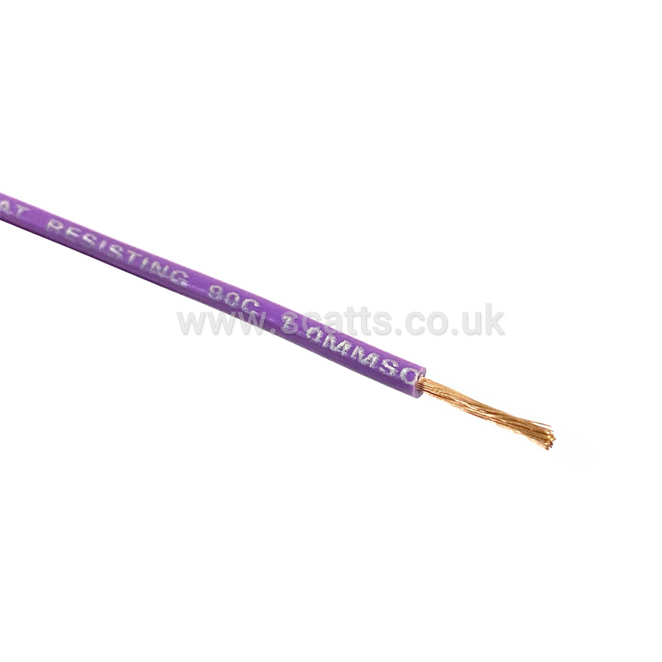 1.0VLT/100M/R | CLYNDER | TRI-RATED CABLE, 1.0 MM², SINGLE CORE, BS ...