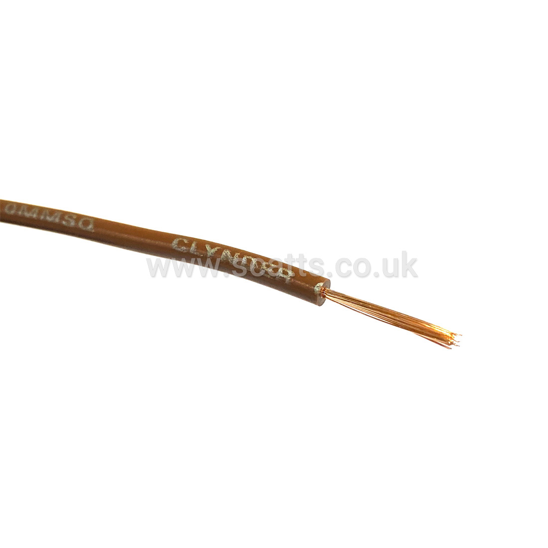 2.5BRN/100M/R | CLYNDER | TRI-RATED CABLE, 2.5 MM², SINGLE CORE, BS ...