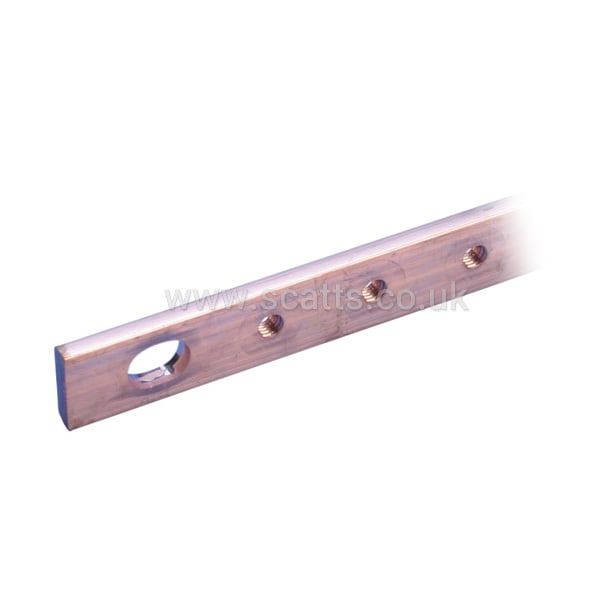 550210/1M | NVENT ERIFLEX | TCB15X5-1M | TCB15X5MM - M6 THREADED BUSBAR