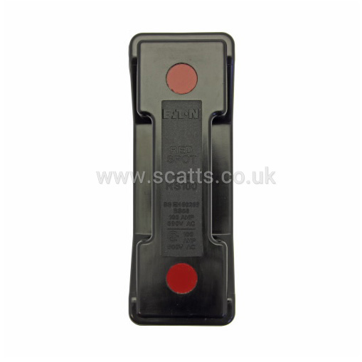 RS100P/BLK | COOPER BUSSMANN | RS100P / 402143 | SURF.BLACK F/HOLDER ...