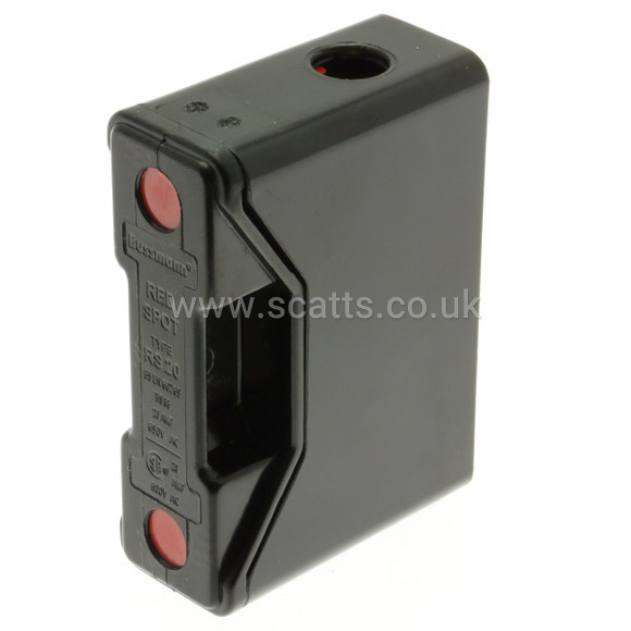 RS20H/BLK | COOPER BUSSMANN | RS20H / 402159 | SURF.BLACK F/HOLDER ...