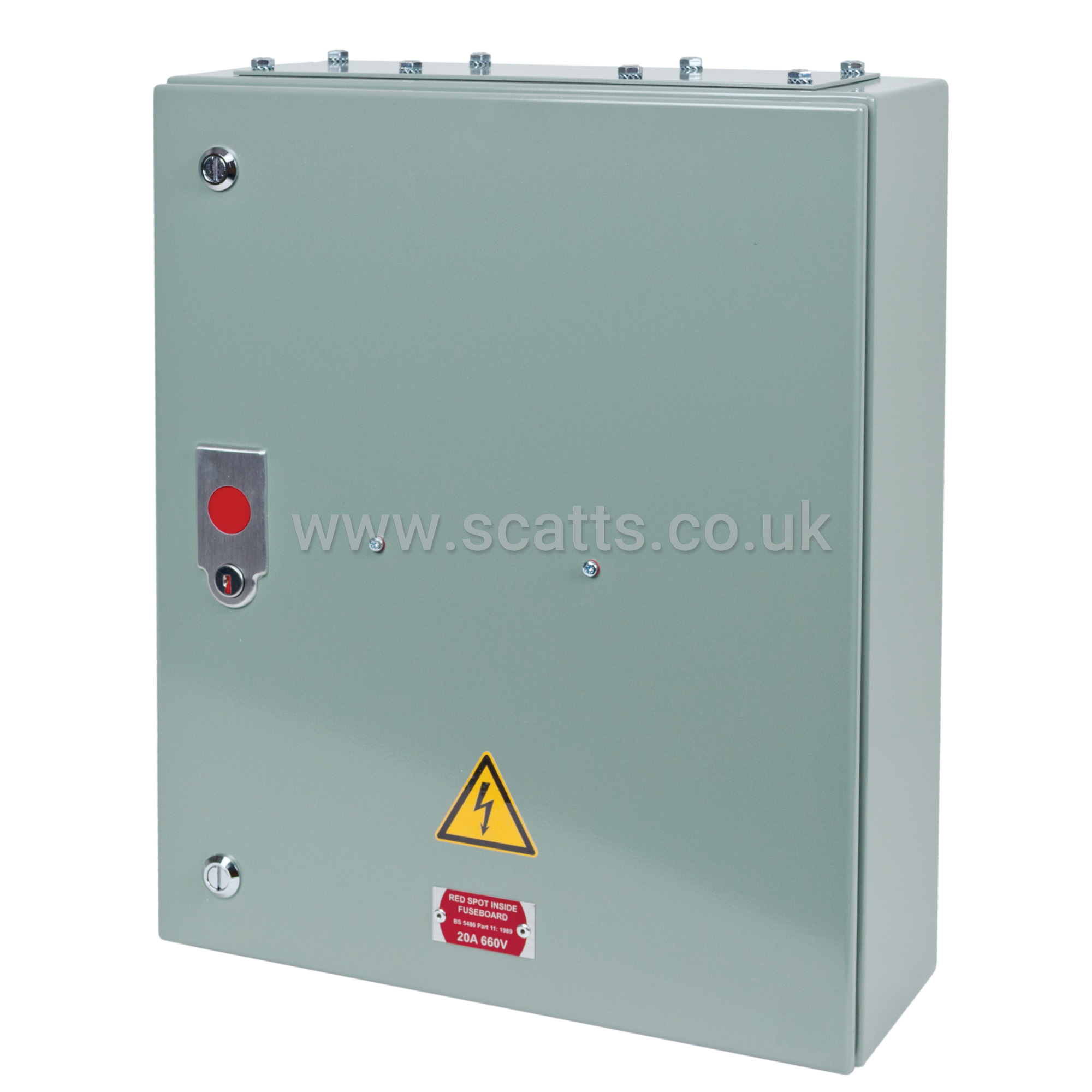 RS20SN6/SJ | RED SPOT INSIDE | STANDARD 20A REDSPOT 6WAY SPN D.B.