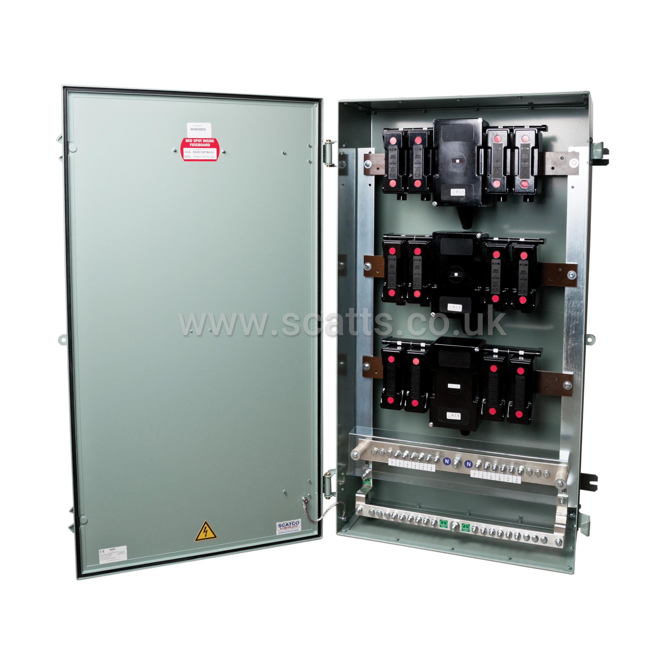 RSHD100TN4/SJ | RED SPOT INSIDE | H.D. 100A REDSPOT 4WAY TP D.B.