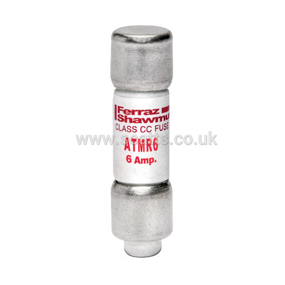 ATMR06 | FERRAZ MERSEN | L216762 / ATMR6 | AMPTRAP 6A UL FUSE CLASS CC