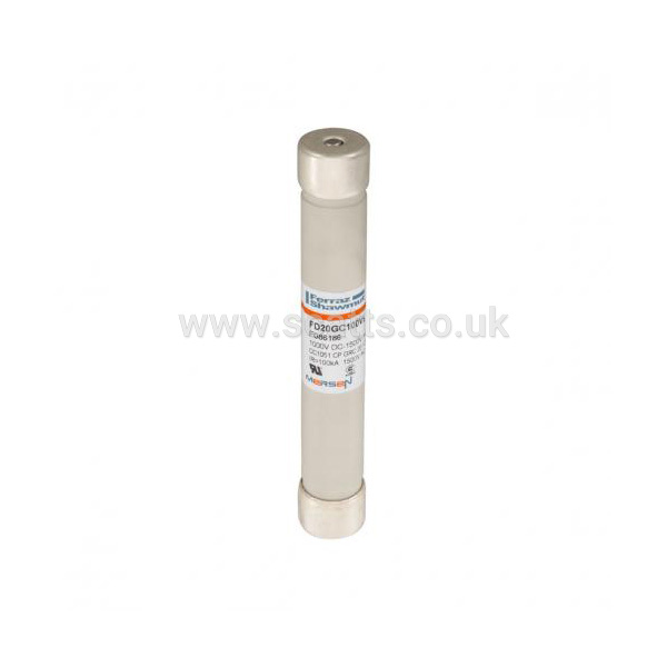 FD20GC100V50T | FERRAZ MERSEN | F086186 | 1000V DC GRC 20X127 FUSE 50A
