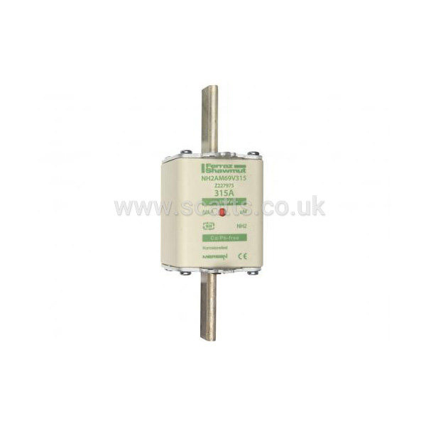 NH2AM69V315 | FERRAZ MERSEN | Z227975 | 315A 690V aM SIZE NH2 FUSE