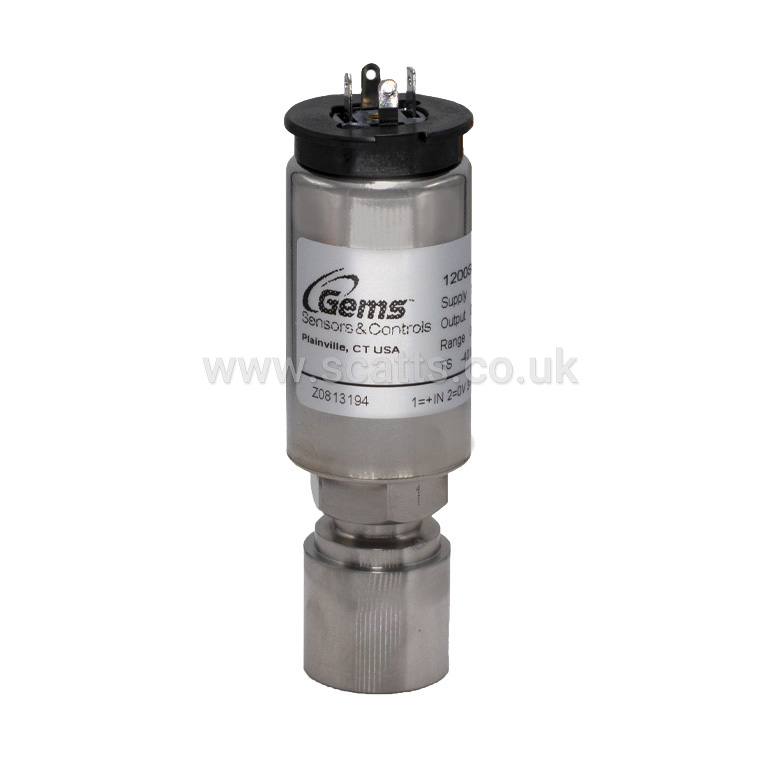 2200BGB1601A3UA | GEMS | 2200 INDUSTRIAL PRESSURE TRANSDUCER 0-16 BAR ...