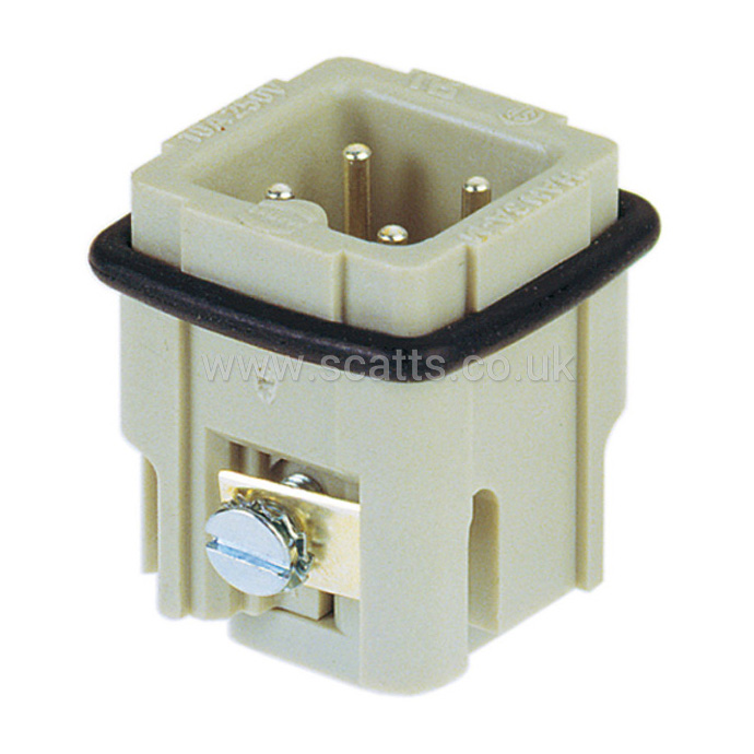 0920-003-2611 | HARTING | 09200032611 | HAN3A MALE INSERT (SCREW)