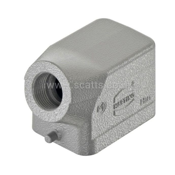 1930-006-1540 | HARTING | 19300061540 | HAN6B/1 LOW HOOD SIDE 1XM20