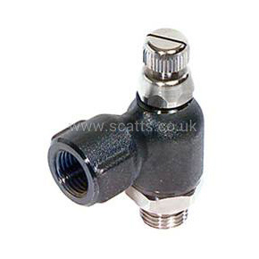 34602181 | JOUCOMATIC NUMATICS | SERIES 346, BANJO FLOW REGULATOR, G1/8 ...