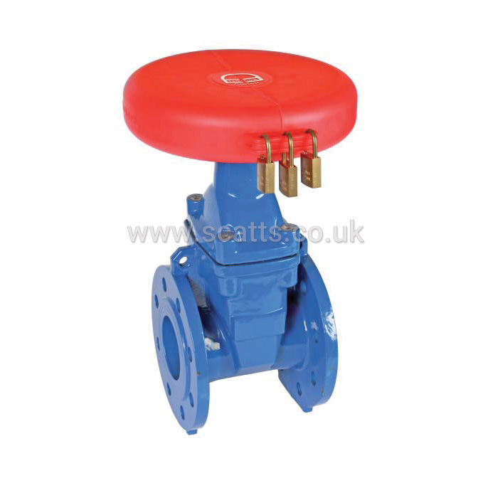 311300/RED | CASTELL ISOLOK | LOCKOUT FOR 25-65MM WHEEL OP