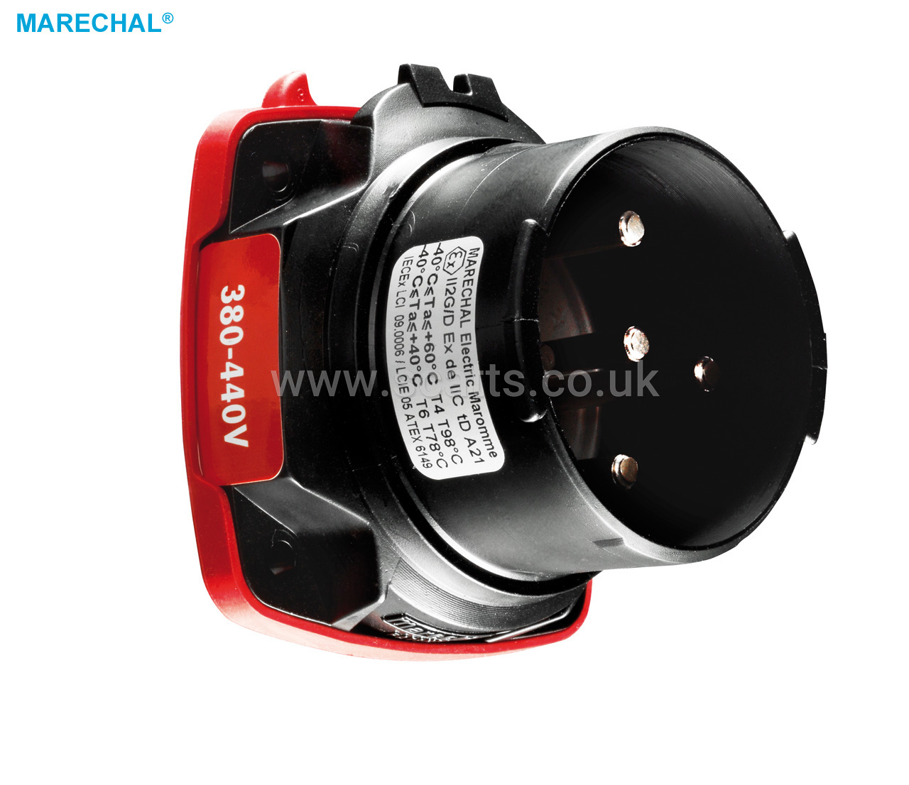 25-38013 | MARECHAL | 2538013 | DXN3 DECONTACTOR, MALE INLET, SIZE B ...