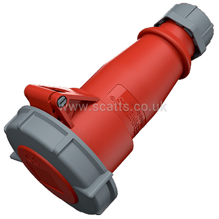 CMP16/3916 | MENNEKES | 3916 | COUPLER 16A-6H 5P + N + E 400V RED