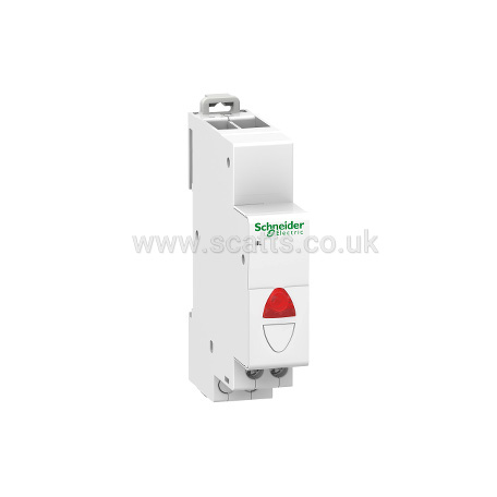 A9E18320 | SCHNEIDER MERLIN GERIN | IIL/RED/230VAC | INDICATOR RED 230V AC