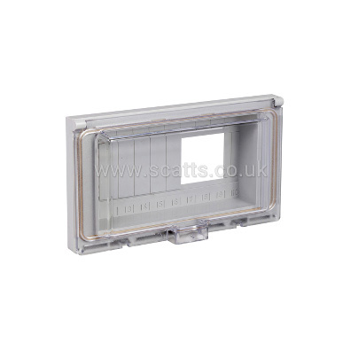 14210 | SCHNEIDER MERLIN GERIN | TRANSPARENT HINGED COVER