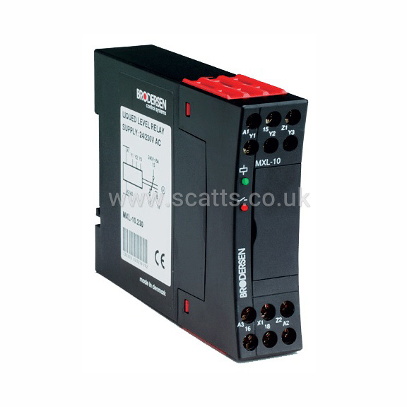 MXL-10.924 | BRODERSEN CONTROLS | LEVEL CONTROL RELAY 24DC