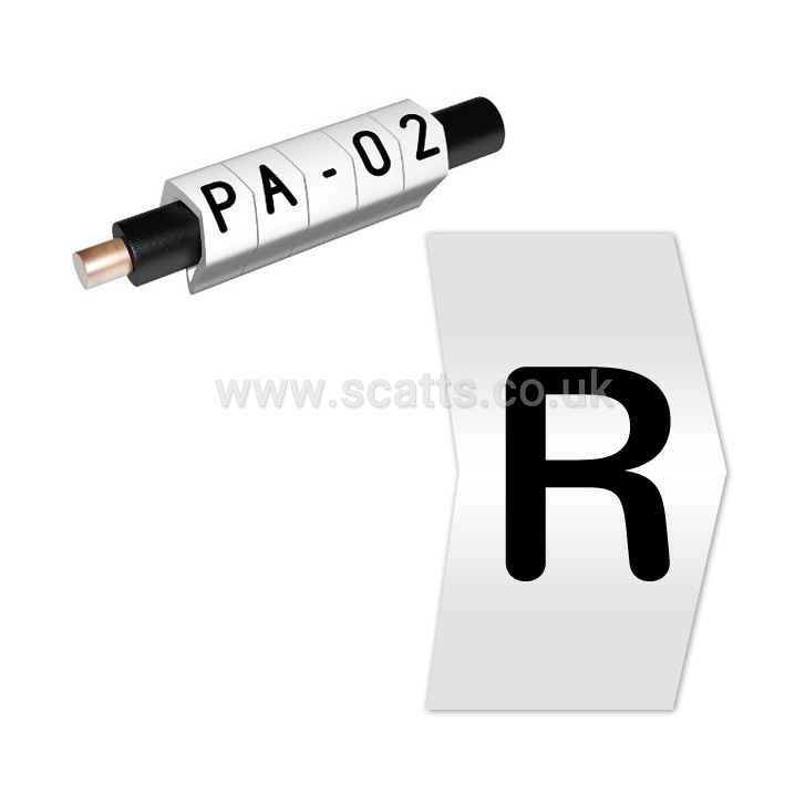 PA02/3/R-BW/DISC | PARTEX | PA-02003SV90.R | CABLE MARKER R/B/W (500DISC)