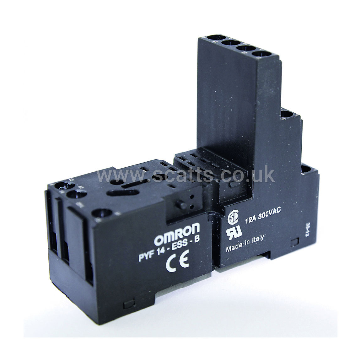 PYF14-ESS/BLACK | OMRON | 694137 / AA056194F | DIN SCREW SOCKET 14 PIN ...