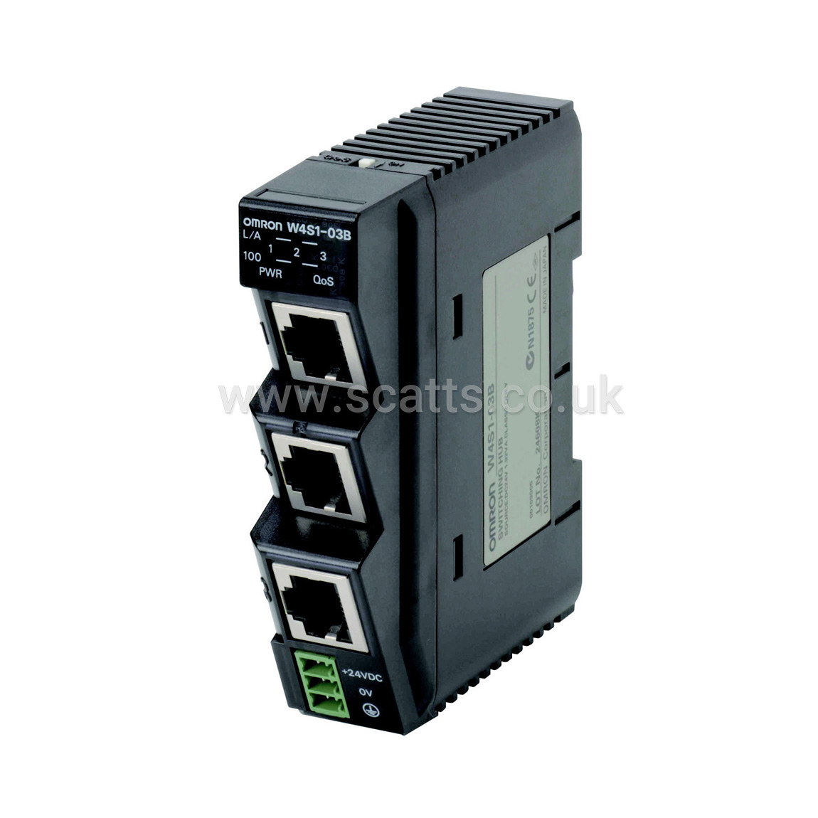 W4S1-03B | OMRON | 274904 | 3 PORT BASIC ETHERNET SWITCH