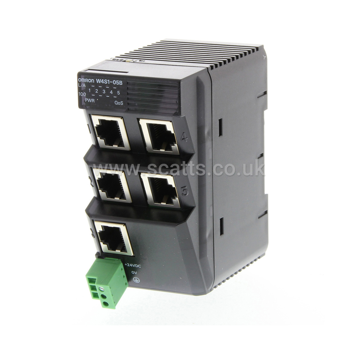 W4S1-05B | OMRON | 274905 | 5 PORT BASIC ETHERNET SWITCH