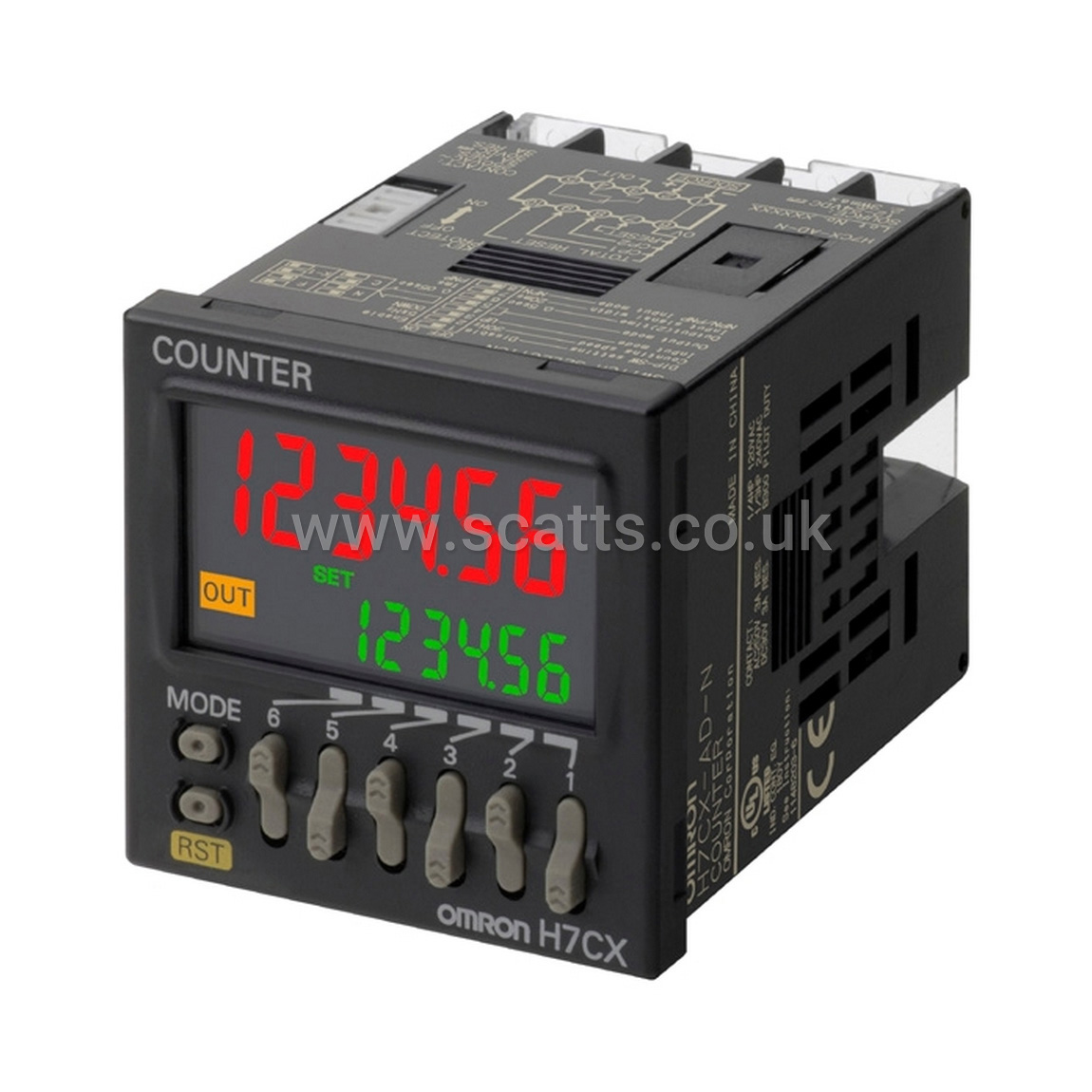 H7CX-A11-N | OMRON | 668611 | COUNTER 6DIGIT (RELAY) 100-240V