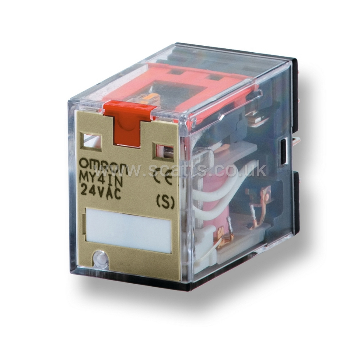 MY4N-D2/DC110 | OMRON | 114043 / MYS 4204M | 14 PIN RELAY + LED ...