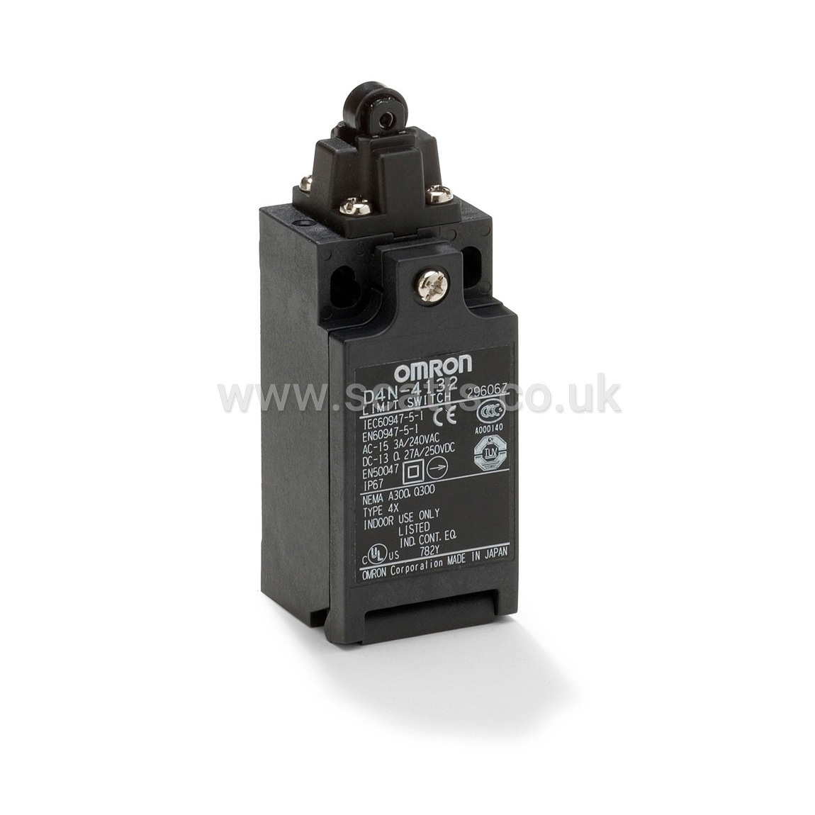 D4N-1132 | OMRON | 170120 / D4N 0043D | LIMIT SWITCH - ROLLER PLUNGER