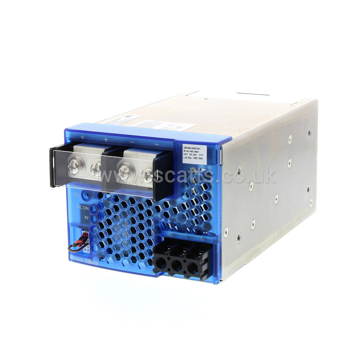 S8VM-60024C | OMRON | 227124 | 1PH SWITCH MODE PSU 31A@24DC