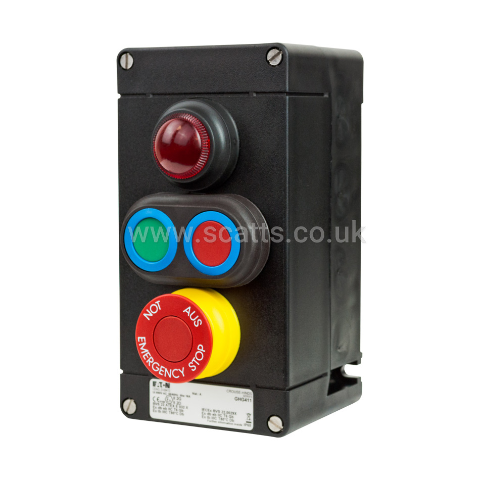 GHG41183/SJ33R-G | CEAG CROUSE HINDS | SERIES EX41, GHG41, EX CONTROL ...