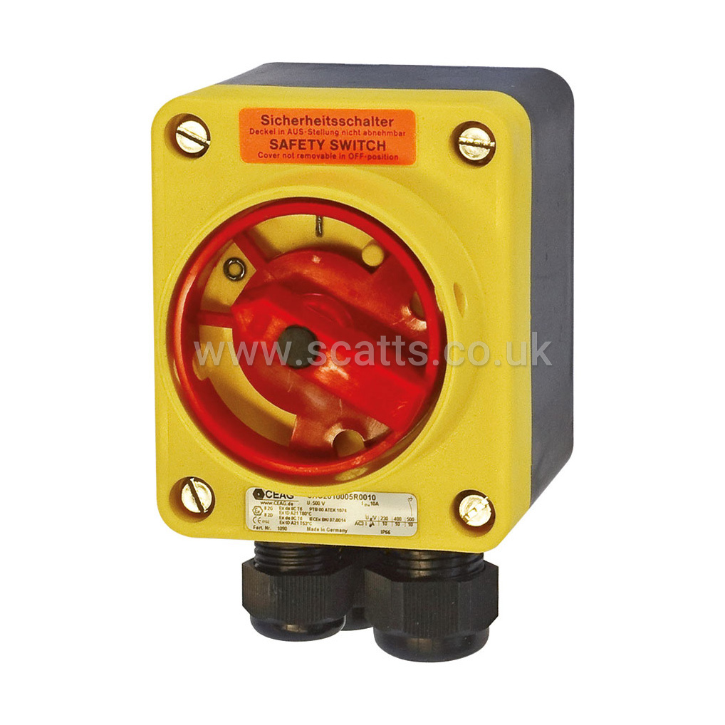 Scattergood & Johnson Ltd | ATEX Isolators & Safety Switches - ATEX ...