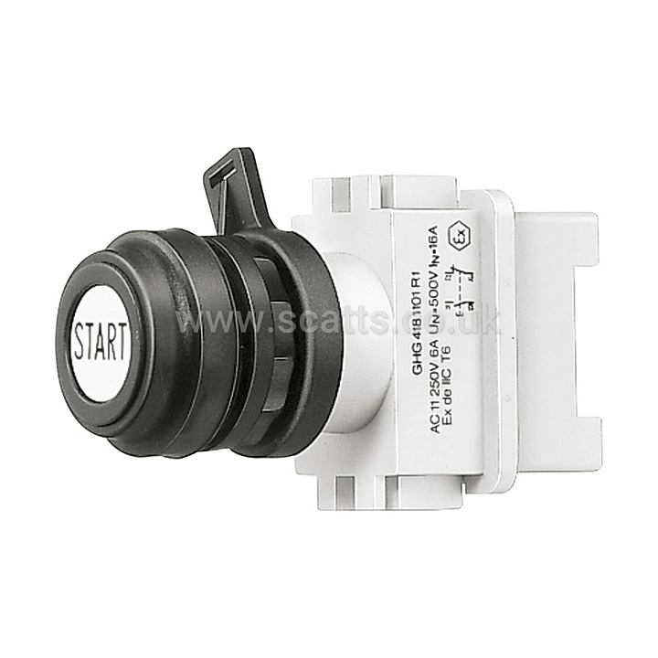 GHG4188115R0001 | CEAG CROUSE HINDS | SERIES GHG418, EXDE PANEL PUSH BUTTON - MOMENTARY, 1NO ...