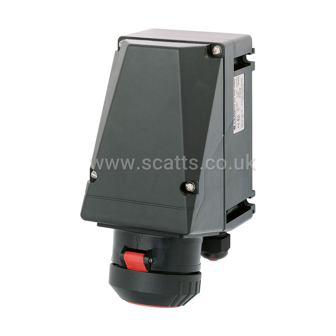 GHG5114506R0001 | CEAG CROUSE HINDS | SERIES GHG511 WALL SOCKET, 16A ...