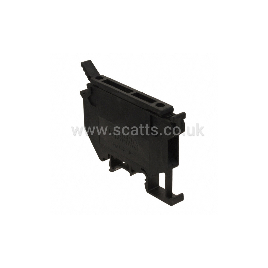 3004100 | PHOENIX CONTACT | UK 5-HESI | UK5-HESI FUSE TERMINAL BLACK (50)