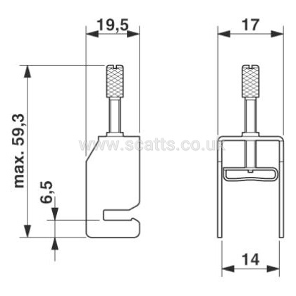 3025176 | PHOENIX CONTACT | SK 14 | SK14 SHIELD CONNECTION CLAMP-BAR(10)
