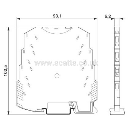 2864406 | PHOENIX CONTACT | MINI MCR-SL-I-I | MINI MCR SL-I-I ISOLATOR ...