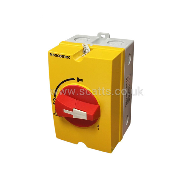 Scattergood & Johnson Ltd | Enclosed Isolators - Switches & Isolators