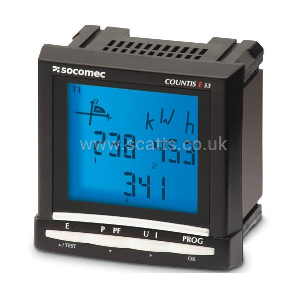 48503010 | SOCOMEC | COUNTIS E50 3PH KWH METER