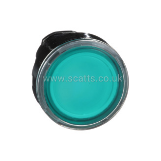 ZB4BW333 | SCHNEIDER TELEMECANIQUE | ZB4 GREEN ILLUMINATED FLUSH PUSH BUTTON ACTUATOR WITH PLAIN ...