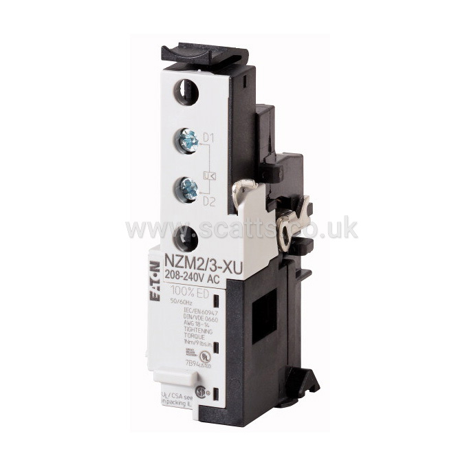 NZM2/3-XU/024DC | EATON MOELLER ELECTRIC | 259509 | UNDERVOLTAGE TRIP ...