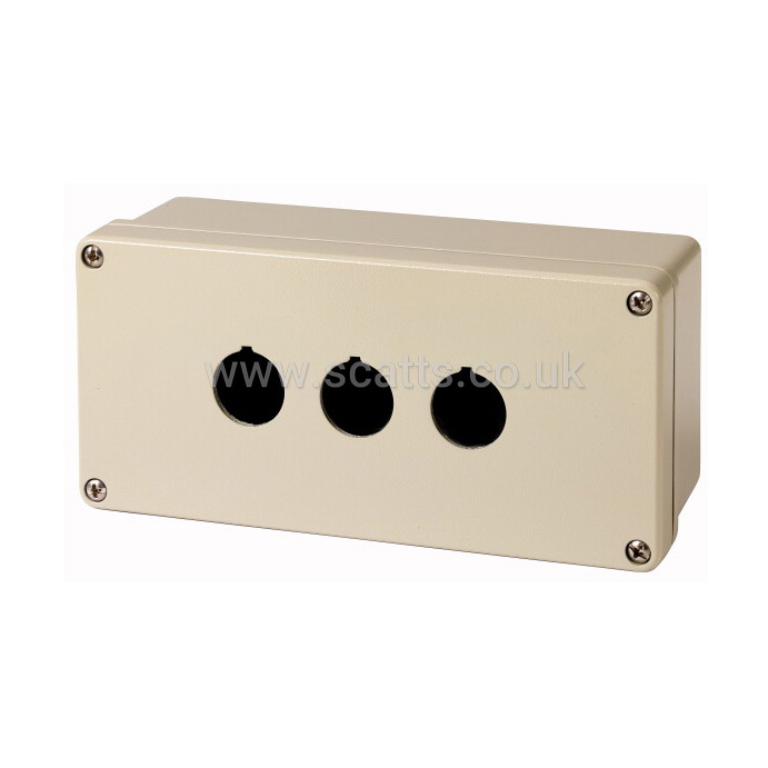 M22-I3M-SAL | EATON MOELLER ELECTRIC | 118461 | THREE HOLE METAL ENCLOSURE