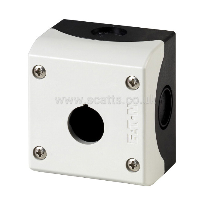 M22-I1 | EATON MOELLER ELECTRIC | 216535 | ONE HOLE PLASTIC ENCLOSURE