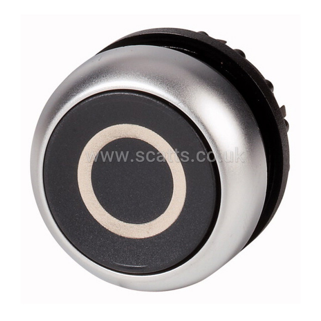 M22-D-S-X0 | EATON MOELLER ELECTRIC | 216609 | BLACK PUSH BUTTON (0)