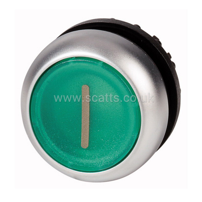M22-DL-G-X1 | EATON MOELLER ELECTRIC | 216938 | ILLUMINATED PUSH BUTTON GREEN (1)