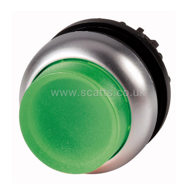 M22-DLH-G | EATON MOELLER ELECTRIC | 216969 | EXTENDED ILL.PUSH BUTTON GREEN