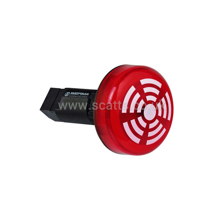 150.100.68 | WERMA | M22 RED LED/BUZZER 230AC