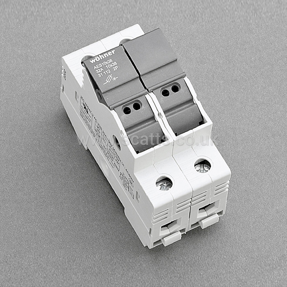31112 | WOHNER | 31112 | AMBUS DP 10X38 FUSEHOLDER