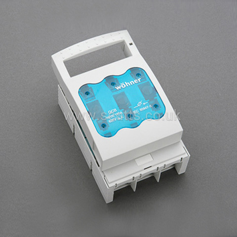 33221 | WOHNER | 33221 | NH00 (160A) PAN MTG FUSE DISCON